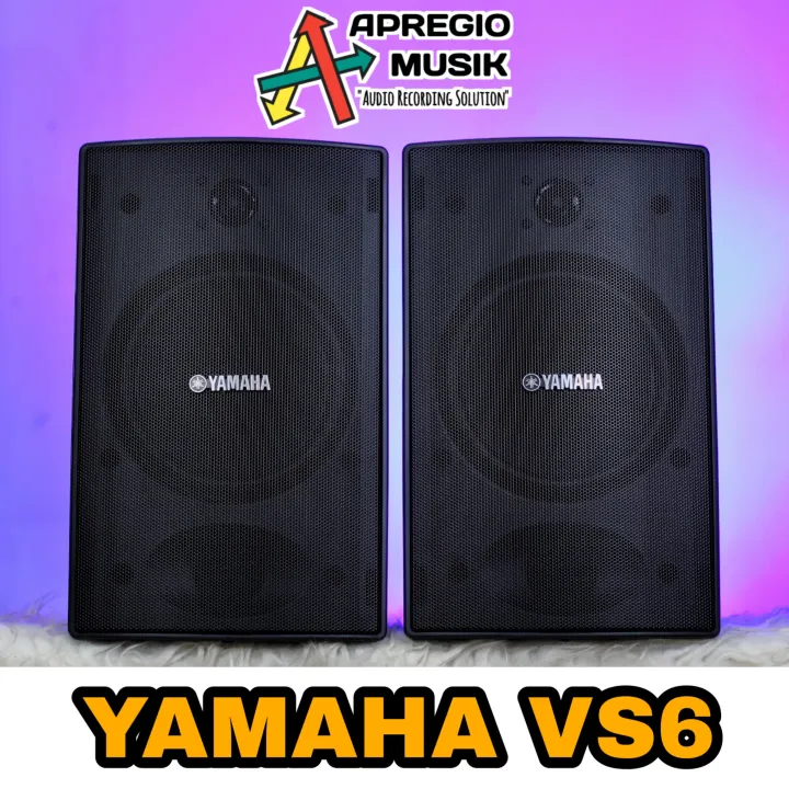 YAMAHA VS6 VS 6 Original Resmi Speaker Passive Gantung SEPASANG | Lazada Indonesia