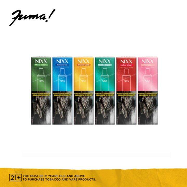 Nixx Stix Disposable Vape 1000puffs | Lazada PH