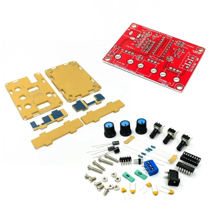 1Hz -1MHz XR2206 Function Signal Generator DIY Kit Sine/Triangle/Square ...
