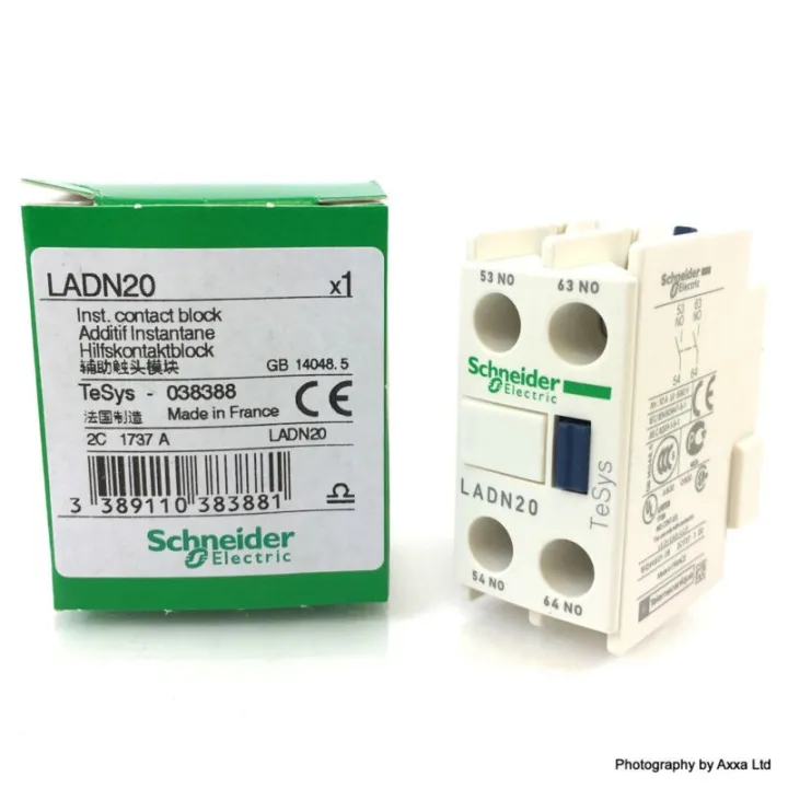 Inst. Contact Block / Kontak Bantu 2NO Schneider LADN20 | Lazada Indonesia