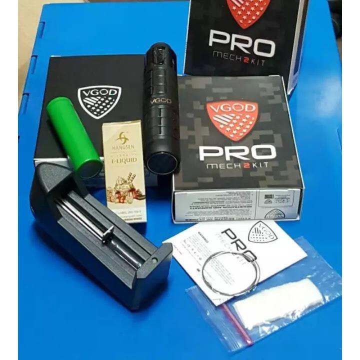 VGod Pro Mech vape Tube mod set and or kit | Lazada PH
