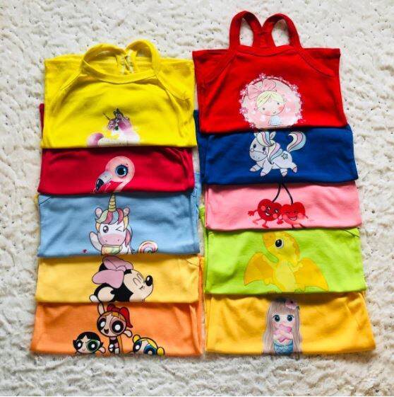 Kids Girls Summer Boxer Sando 3pcs 3-6 years old SALE!!! SALE ...
