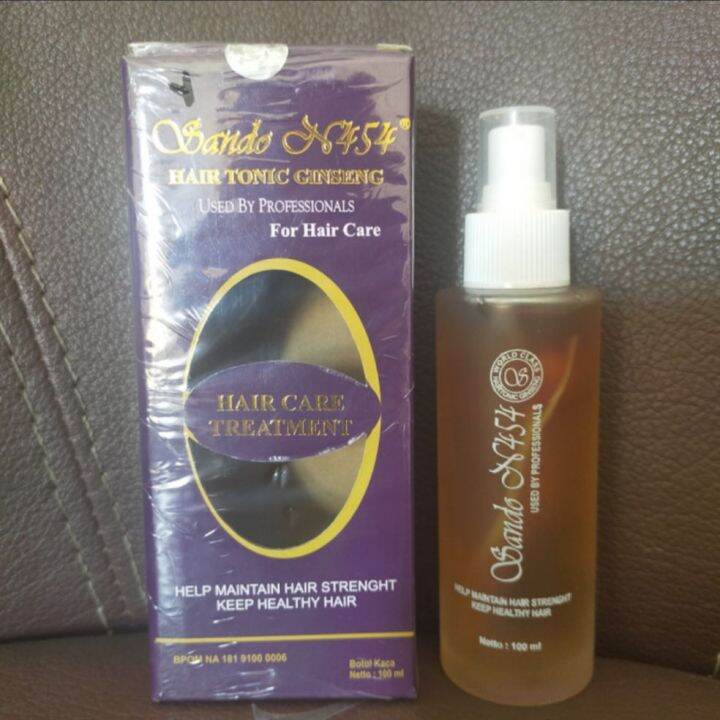 Sando Nasa Hair Tonic Penumbuh Rambut Ginseng Anti Ketombe | Lazada ...