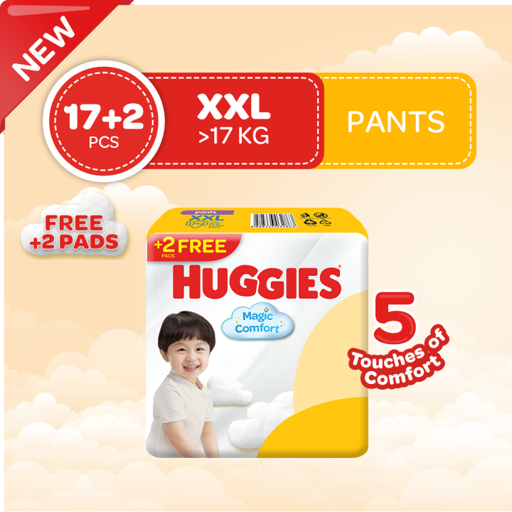 Huggies Magic Comfort Pants XXL - 19 pcs | Lazada PH