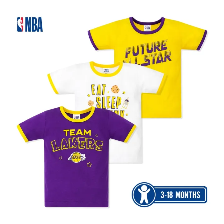 NBA Baby - 3-piece T-Shirt (Future All Star - Lakers)REN | Lazada PH