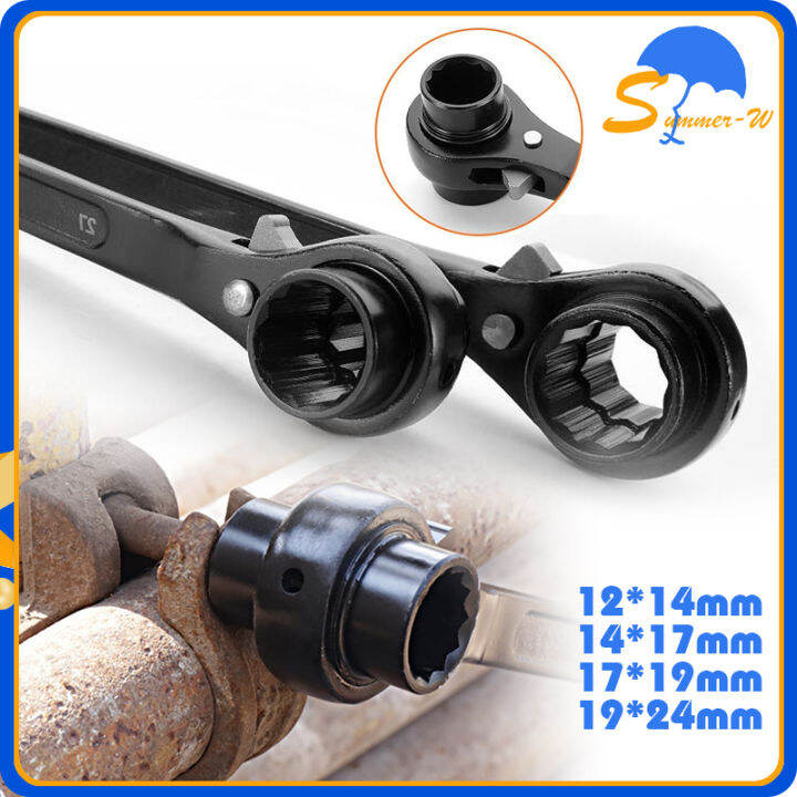 Kunci Ratchet Scaffolding 19 x 24mm Kunci Skafolding Kunci Ring Rachet ...