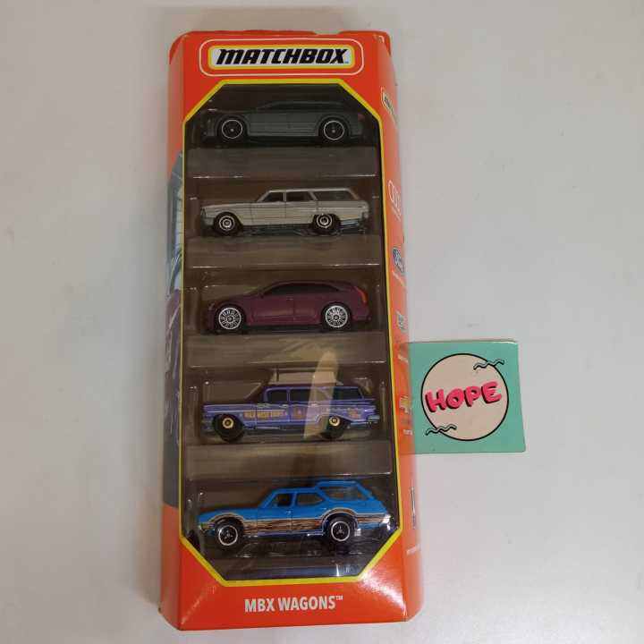 Matchbox 5 Gift Pack MBX Wagons Diecast Matchbox Original Mattel ...