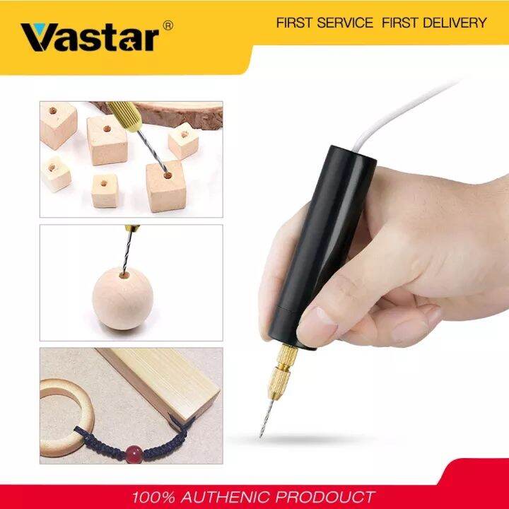 Vastar Portable Mini Small Electric Drills Handheld Micro USB Drill ...