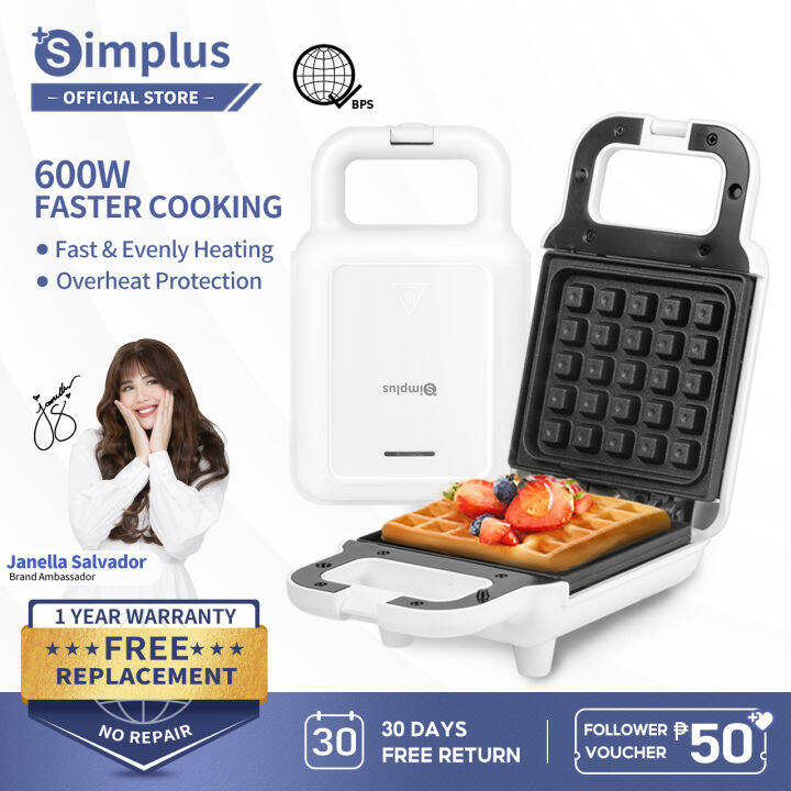 Simplus Waffle Maker/Sandwich Maker Breakfast Maker Bread Toaster Maker ...