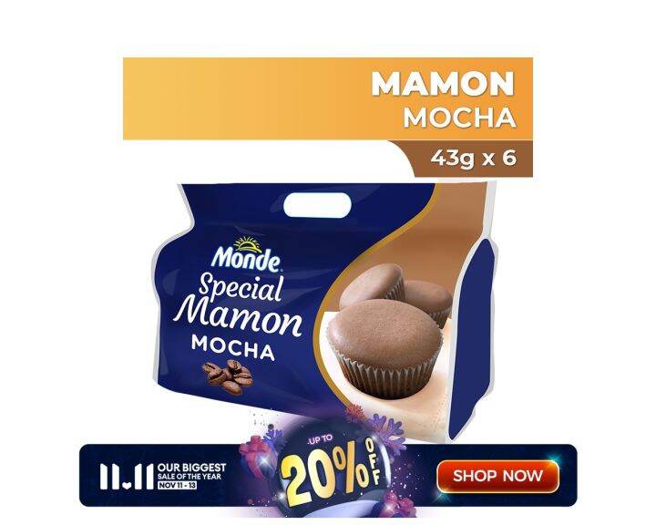 Monde Special Mamon Mocha 43g x 6 | Lazada PH