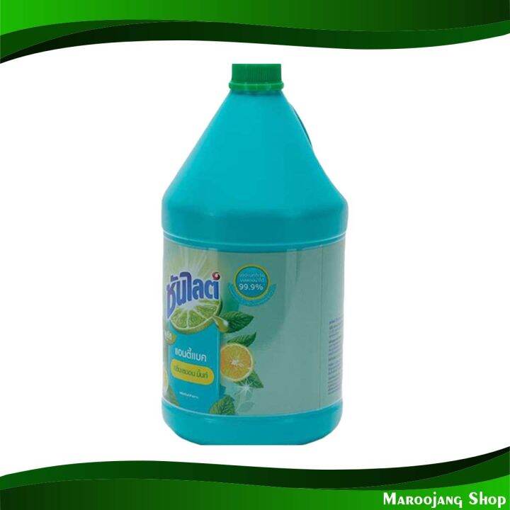 พลัสแอนตี้แบค แกลลอน ซันไลต์ 3200 มล. น้ำยา ล้างจาน ทำความสะอาด อเนก ...