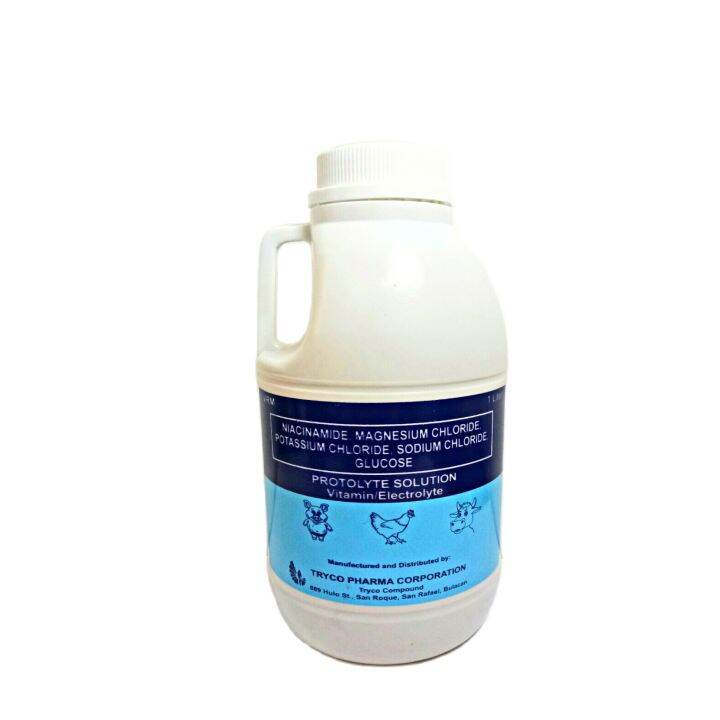 [RCG AGRIVET ] PROTOLYTE SOLUTION 1 LITER / VITAMIN ELECTROLYTE ...