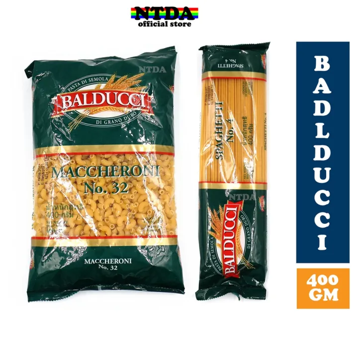 BALDUCCI Maccheroni Spaghetti 400g by NTDA | Lazada
