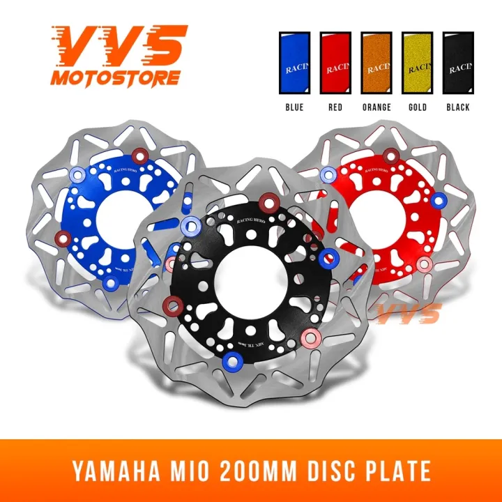 Yamaha Mio Lighten Disc Plate 200mm Disc Pad Disc Brake 4 Holes for Mio ...