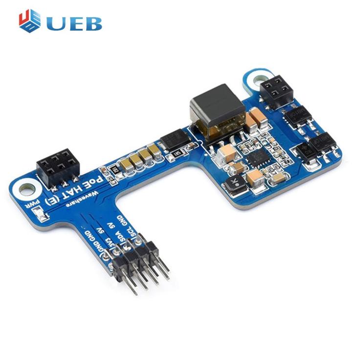 4B 3B + ไฟฟ้าผ่านสายอีเธอร์เน็ตโมดูลอะแดปเตอร์5V2.5A หมวกไฟฟ้าอีเทอร์ ...