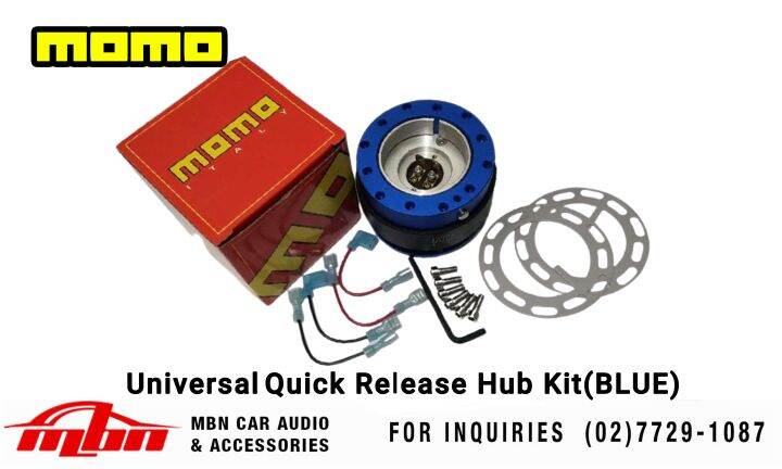 Hub Kit Universal Momo Quick Release Hub Kit Blue | Lazada PH