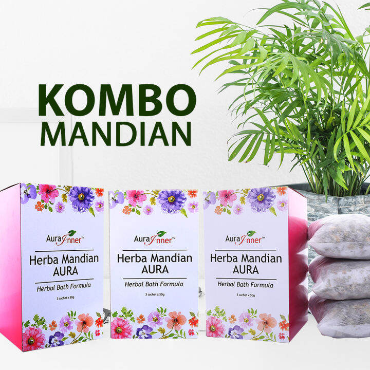 Daun Mandian Herba Serom Ibu Berpantang | Herba Sauna Spa (3 boxes ...