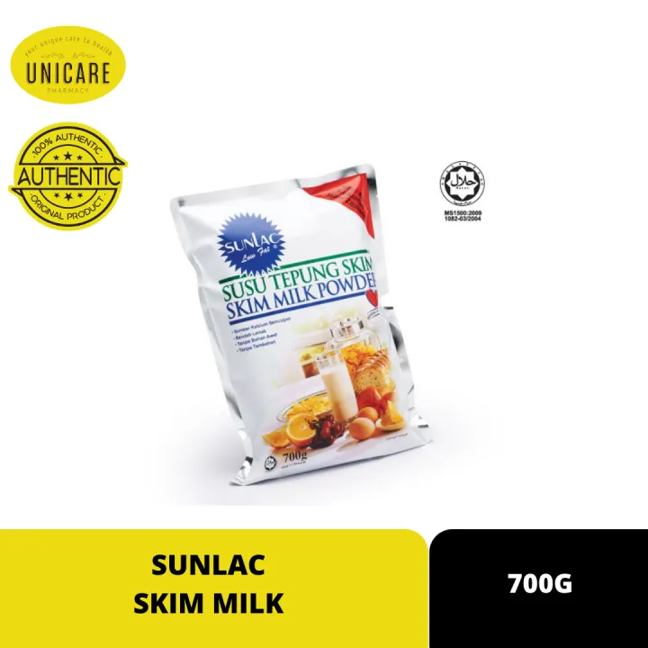 SUNLAC SKIM MILK POWDER , LOW FAT 700G | Lazada