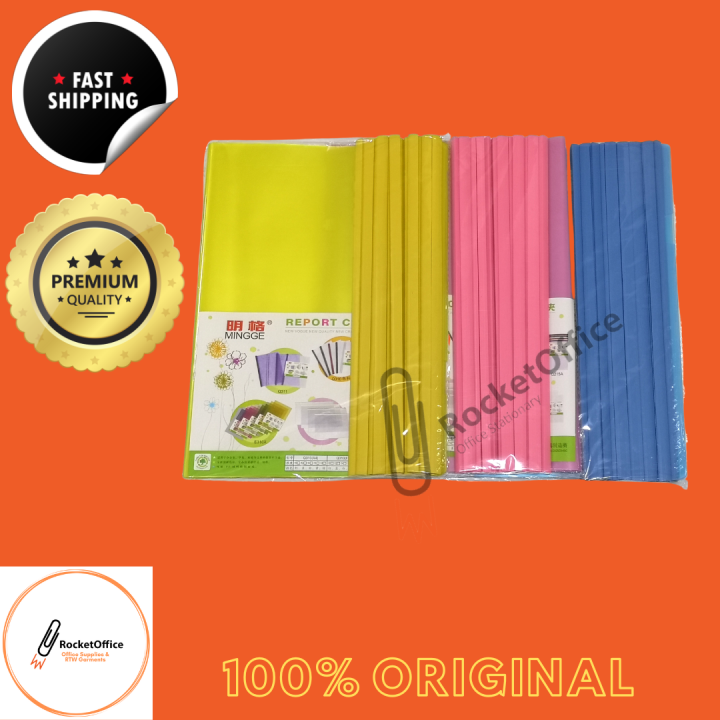 Transparent Sliding Folder Pack of 12 Filing Long Short Plastic Folder ...