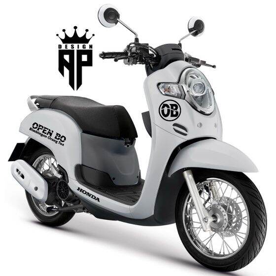 decal sticker scoopy full body FI scopy dekal stiker 2017 2018 2019 ...