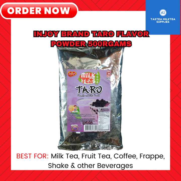 TARO POWDER MILKTEA INJOY BRAND 500G - TASTEA MILKTEA SUPPLIES | Lazada PH
