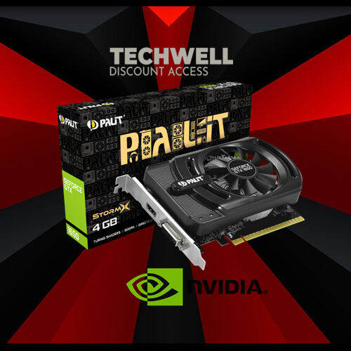 PALIT GeForce® GTX 1650 StormX OC 4G GTX1650 OC PALIT 4GB GDDR6 GeForce ...