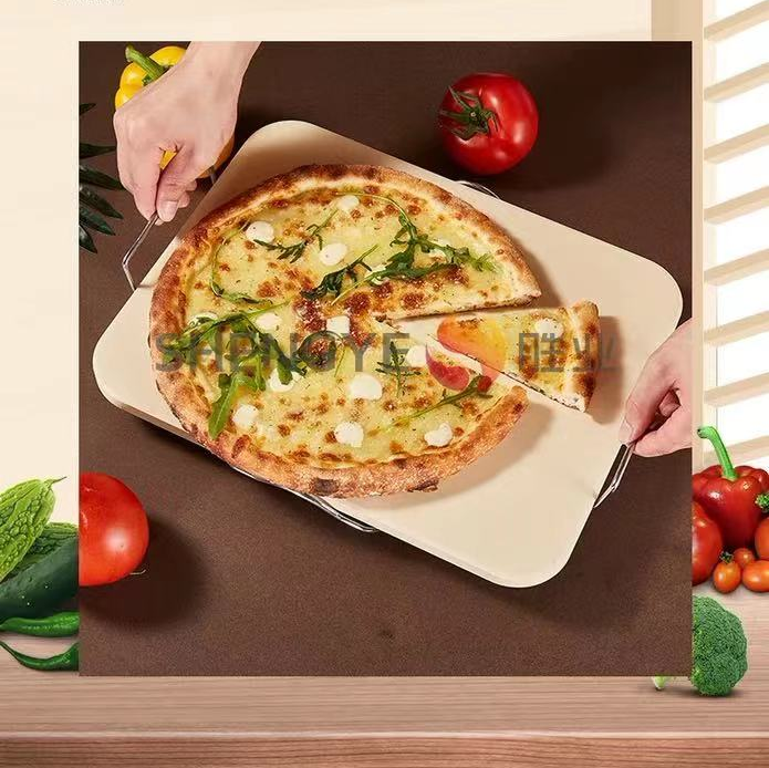 Pizza Stone, Baking Stone, 12X12 Inch Heavy Rectangular Engineering ...