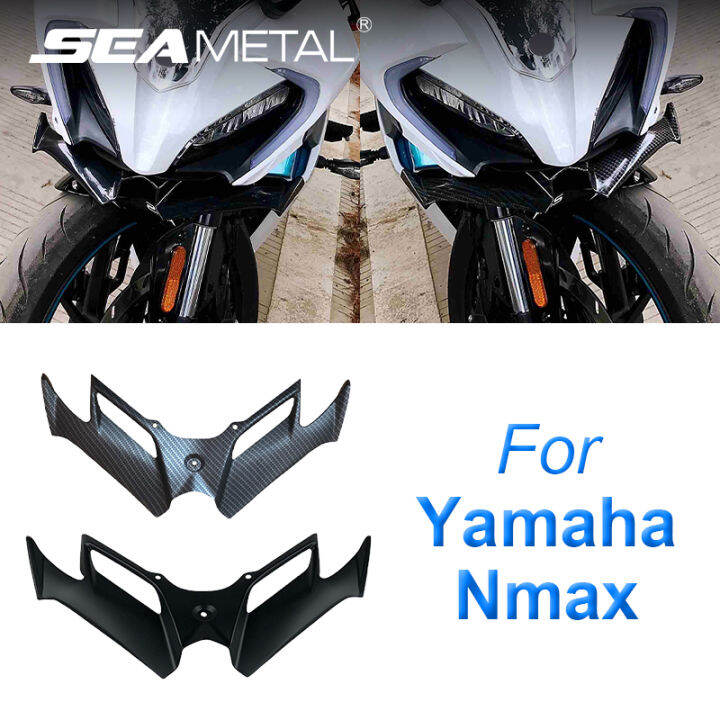 SEAMETAL NMAX V1 V2 Front Lip Spoiler Carbon Fiber for Yamaha ...