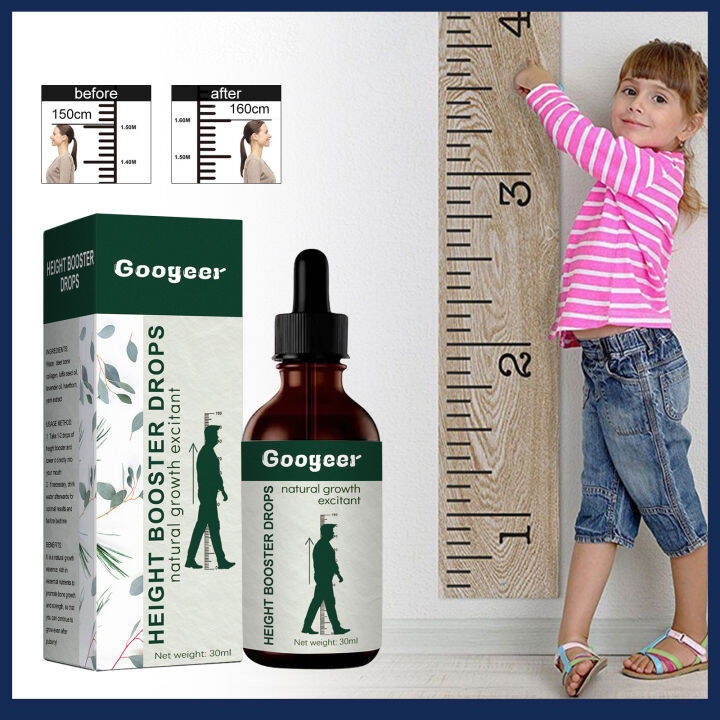 Googeer Height Booster Drops Natural Growth Excitant Natural ...