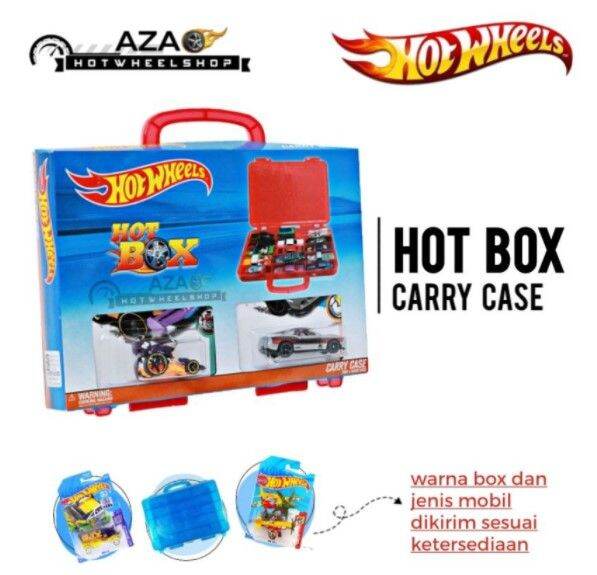 PROMO PAKET TERMURAH | Diecast Hot Wheels HOT BOX PACKAGE isi 1 Koper 2 ...