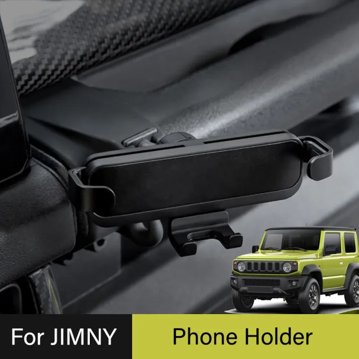 New Gravity Car Phone Stand Holder 15W Wireless Charger Smartphone Support For Suzuki Jimny JB64 ...