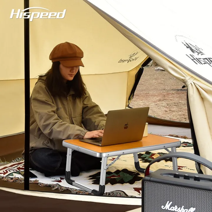 Outdoor Portable Folding Table Simple Camping Computer Desk Foldable ...