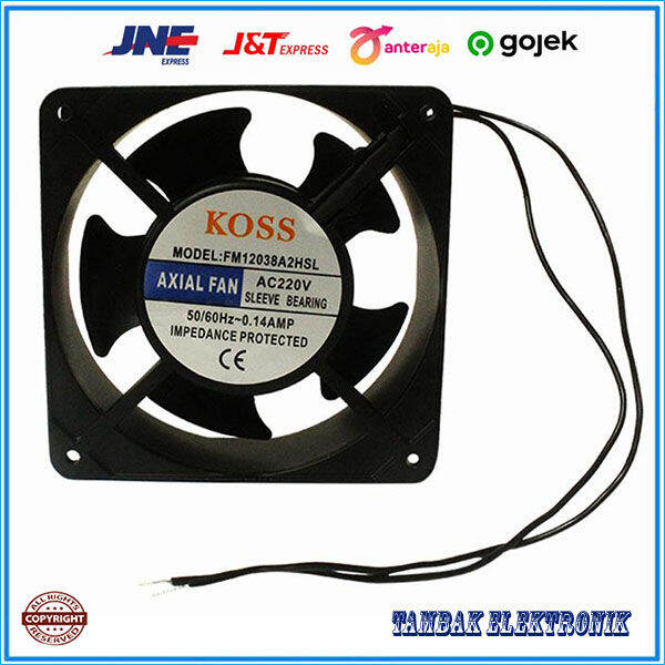 Koss Kipas Angin Partisi Sirkulasi Pendingin Panel Cooling Fan | Lazada ...