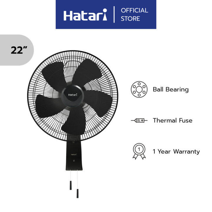 HATARI Industrial Fan Wall Type IW22M1 (22") | Lazada