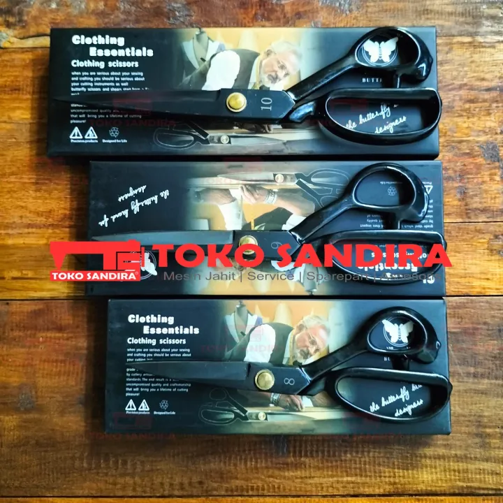 Gunting Kain Butterfly 8 in-9 in-10 in/gunting butterfly 8 in-9 in-10 ...