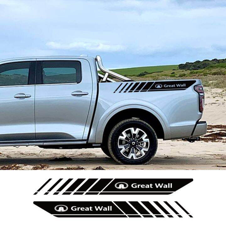 Car Stickers For GWM Great Wall Poer Pao Wingle Pickup Rear Trunk Side ...