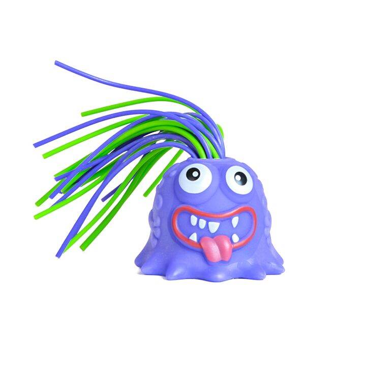 Decompression Toy Colorful Cartoon Squeeze Toy Hair Pulling Monsters ...