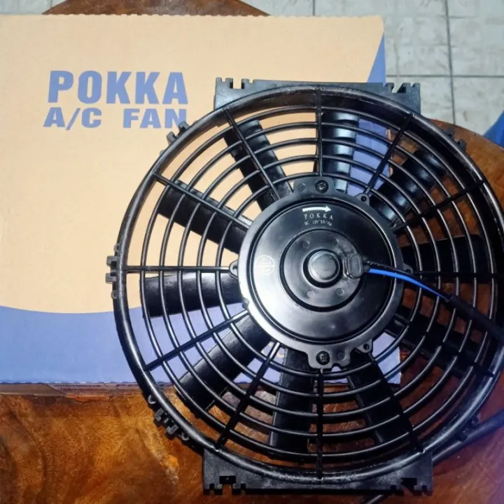 AUX FAN MOTOR UNIVERSAL HEAVY DUTY POKKA FAN 10X10 12volts and 24volts ...