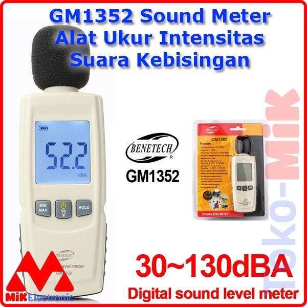 Benetech GM1352 Noise Sound Level Meter Alat Ukur Suara Kebisingan ...