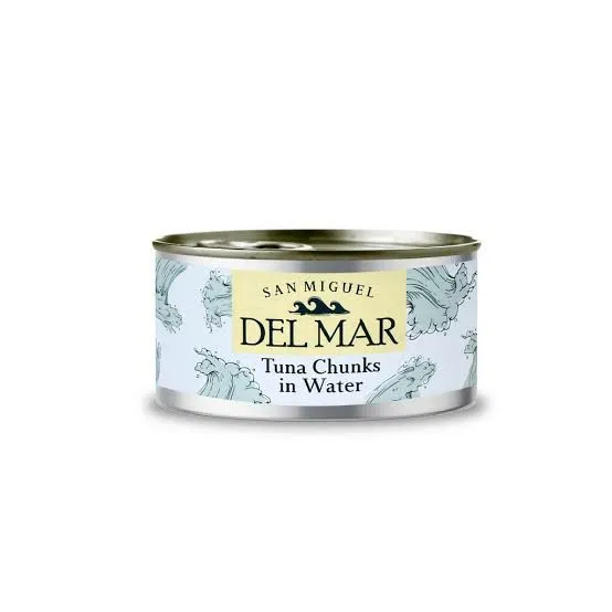 San Miguel Del Mar Tuna Chunks in Water (185g) | Lazada PH