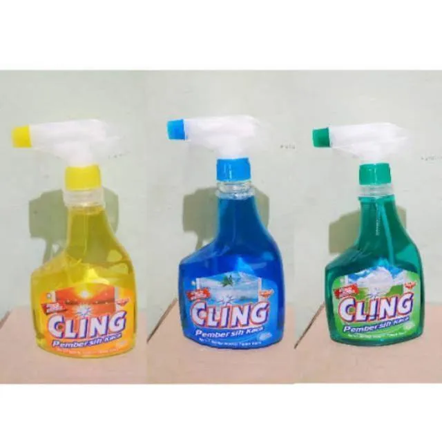 Cling glass cleaner pump 440ml | Lazada Indonesia