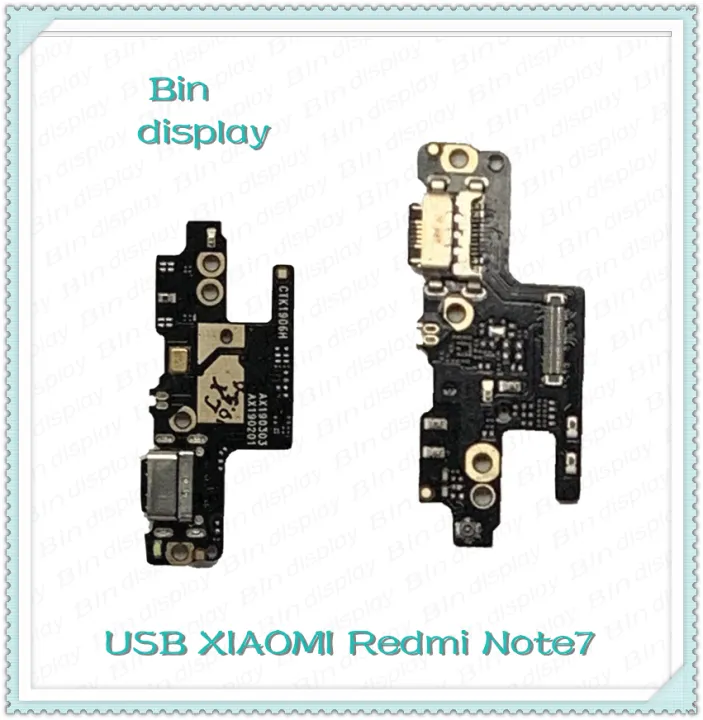 USB Xiaomi Redmi Note 7 อะไหล่สายแพรตูดชาร์จ แพรก้นชาร์จ Charging ...