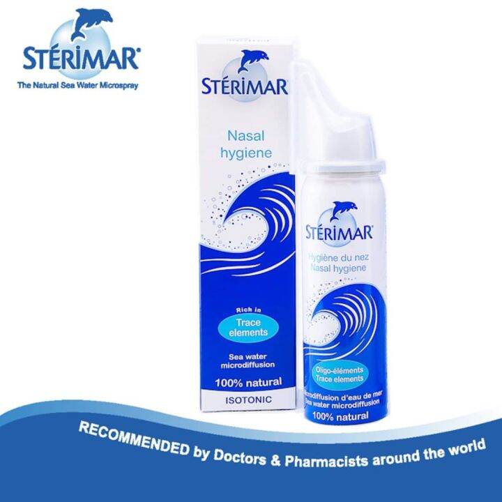 Sterimar 100ml Nasal Spray for Adult Nose Hygiene Allergy Salinase ...