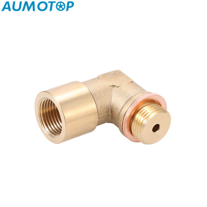 90° Angled Lambda O2 Oxygen Sensor Extender Spacer for Decat Hydrogen ...