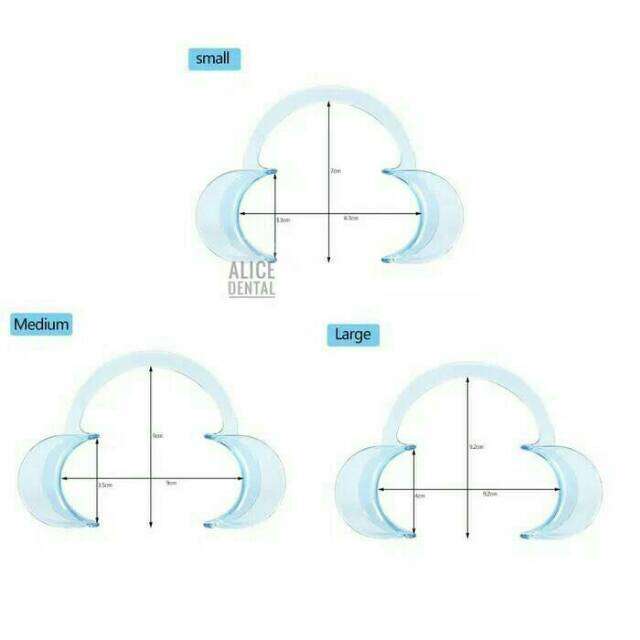 Alice dental cheek retractor c retraktor / mouth gag gate opener ...