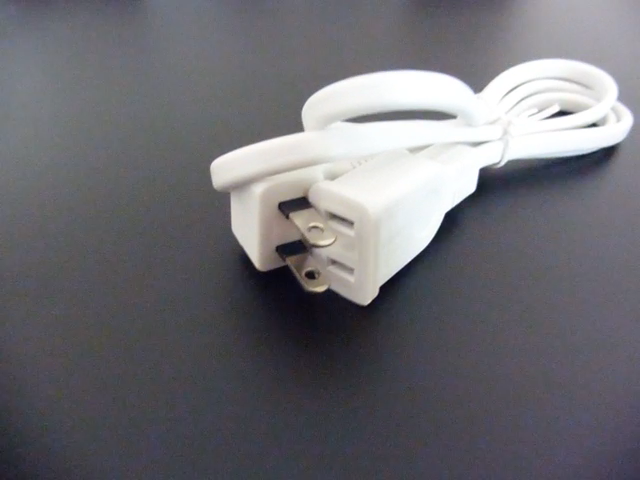 Right Angle 2Pin Japan Plug to Socket Power Adapter Extension Cord 10A ...