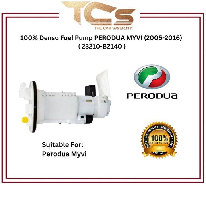 100% Denso Fuel Pump PERODUA MYVI (2005-2016) ( 23210-BZ140 ) | Lazada