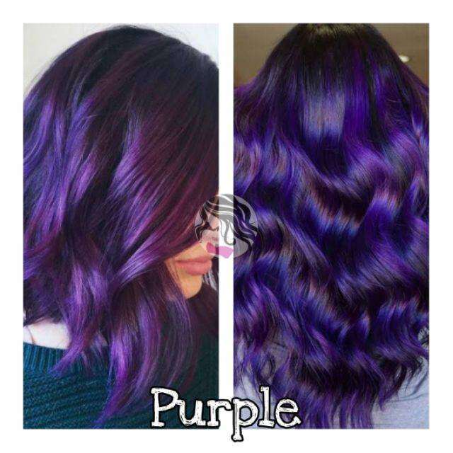 Purple Hair Color Semi-permanent | Lazada PH