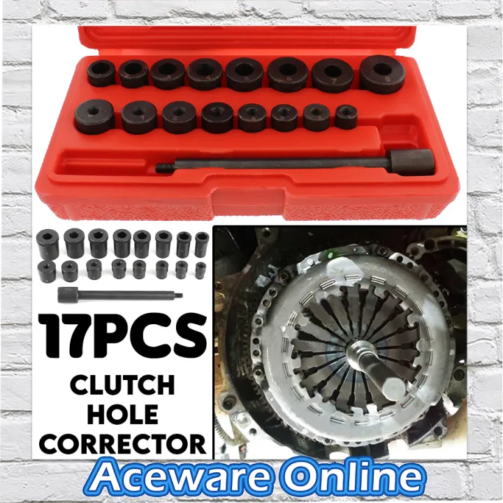 17PCS Clutch Hole Corrector Auto Clutch Aligning Tool Set Alignment ...