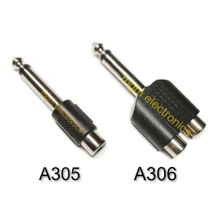 PL MONO PLUG TO RCA JACK ADAPTOR | Lazada PH